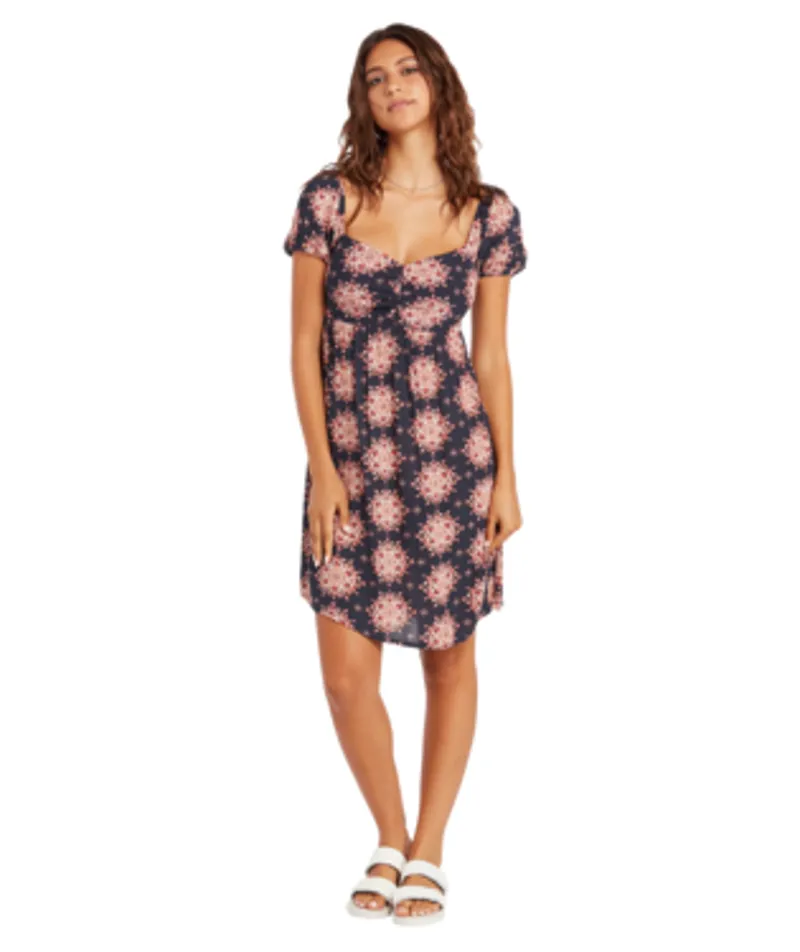 Volcom Thee Metallion Summer Dress Midnight Blue Tonnau