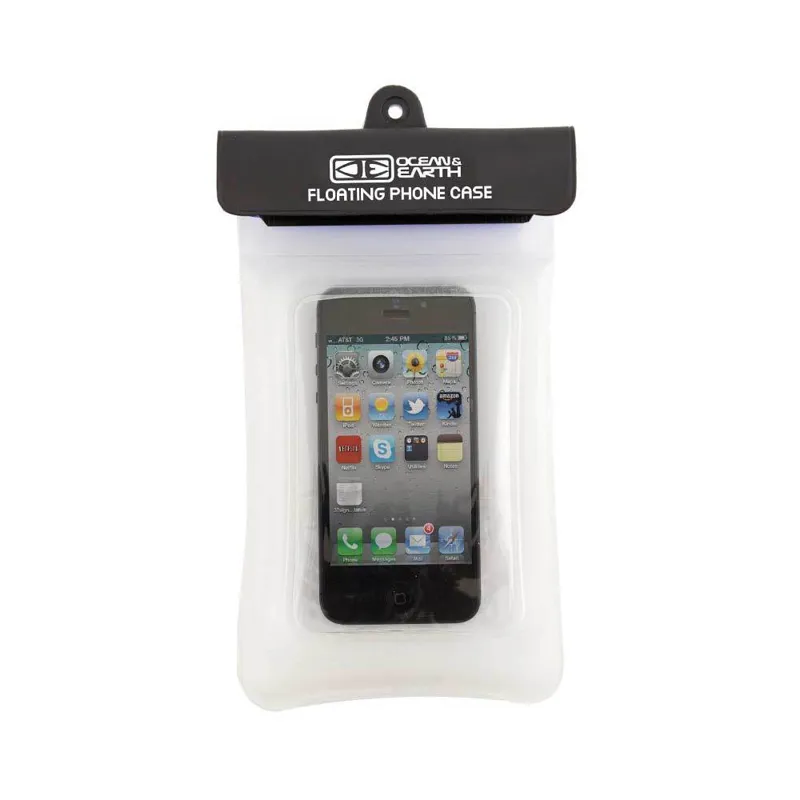 ocean and earth floating waterproof phone case